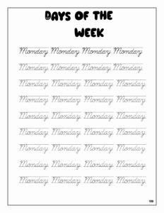 Mermaid Cursive Handwriting Workbook | Amazing For Students of All ...